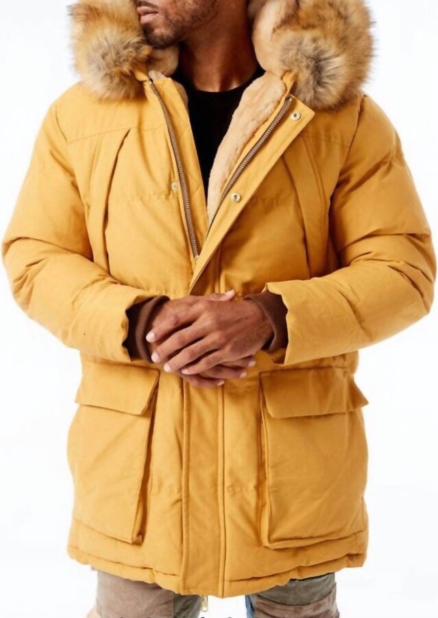 Jordan Craig Bismarck Fur Lined Parka Jacket In Desert - ShopStyle