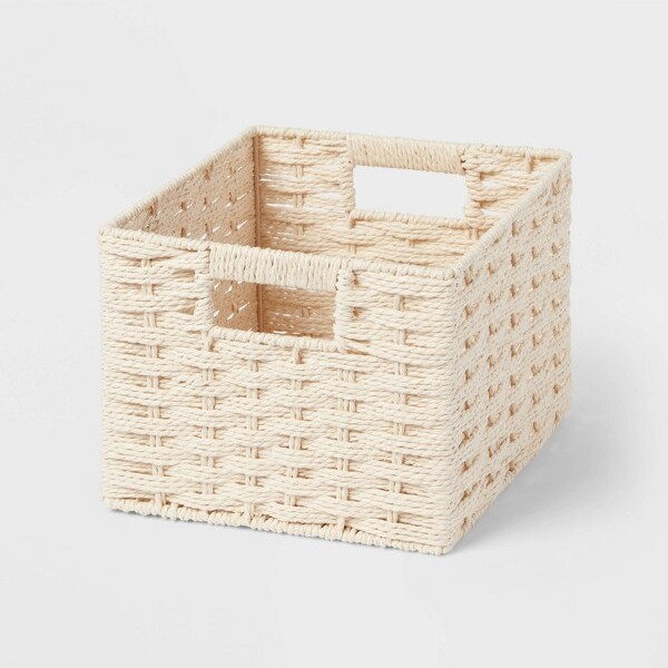 Twisted Paper Rope Basket - Brightroom™ - ShopStyle Decor