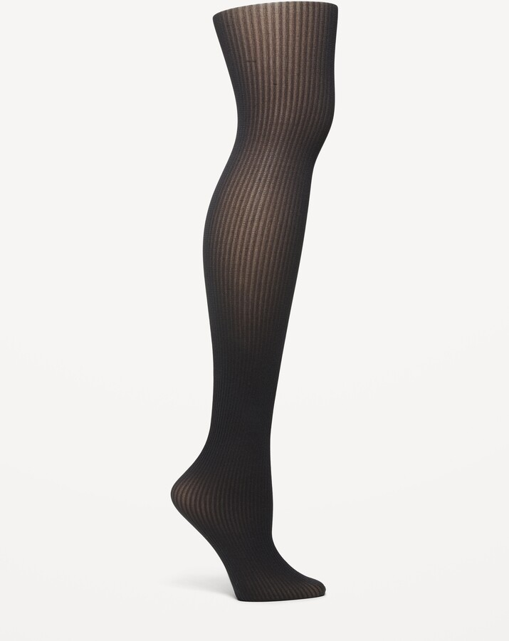 Old Navy Rib-Knit Control-Top Tights for Women - ShopStyle Hosiery