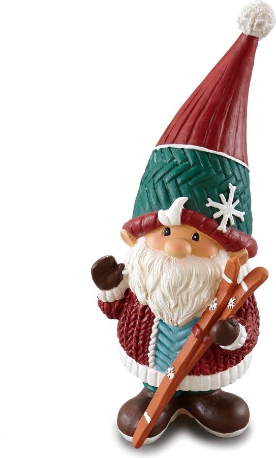 The Lakeside Collection Lakeside Ceramic Christmas Gnome - Holiday ...
