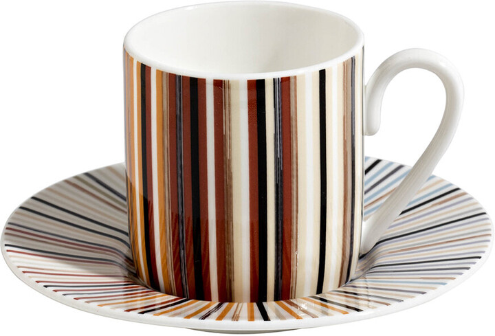 Missoni Home Collection - Stripes Jenkins Tea Cup & Saucer - Set of 6 ...