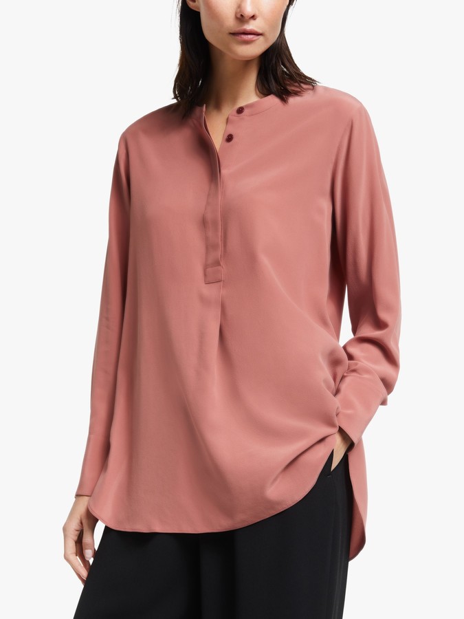 Modern Rarity Silk Tunic Top - ShopStyle