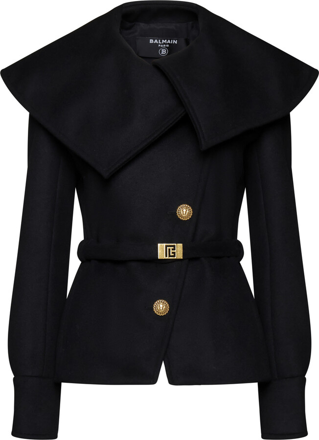 Balmain Coat - ShopStyle