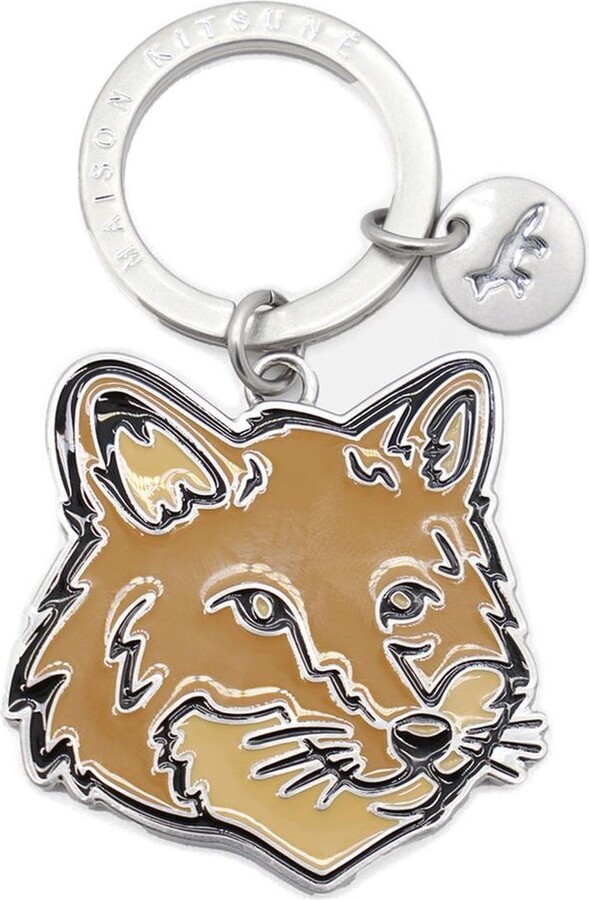 MAISON KITSUNÉ Fox Head Keychain - ShopStyle