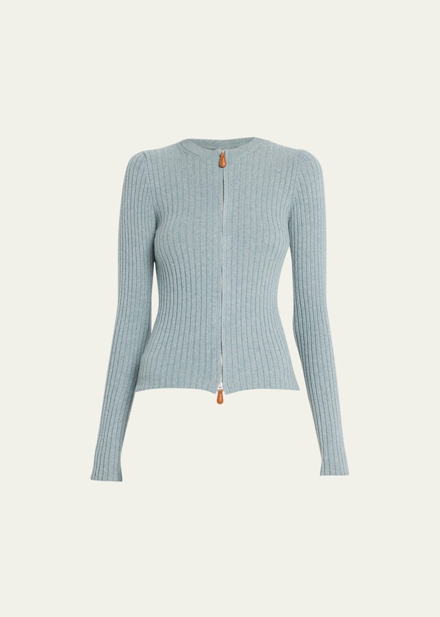 Loro Piana Lago Sirio Cashmere Zip-Up Jacket - ShopStyle