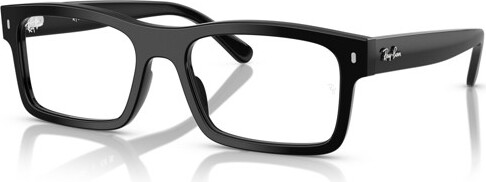 Ray-Ban RB5435 56mm Adult Rectangle Eyeglae Clear Len - ShopStyle ...