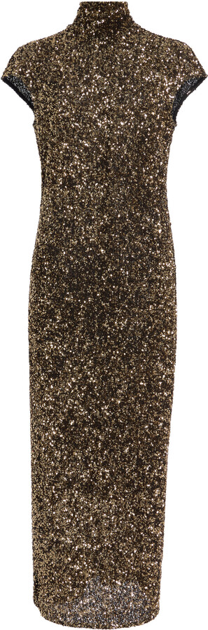 Carla Zampatti Sequin Midi DressZampatti - ShopStyle
