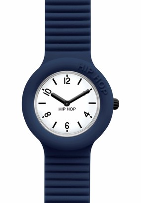 Hip Hop HIP-HOP Unisex Essential Watch Collection with Logo White dial ...