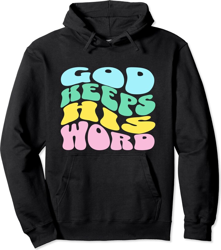 God & His Word Apparel God Keeps His Word Cool Colourful Groovy ...