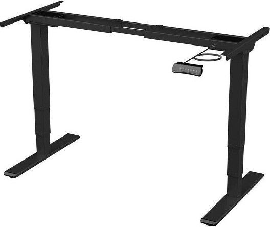 Monoprice Dual Motor 3-Stage Sit-Stand Desk, v2, Black | Height ...
