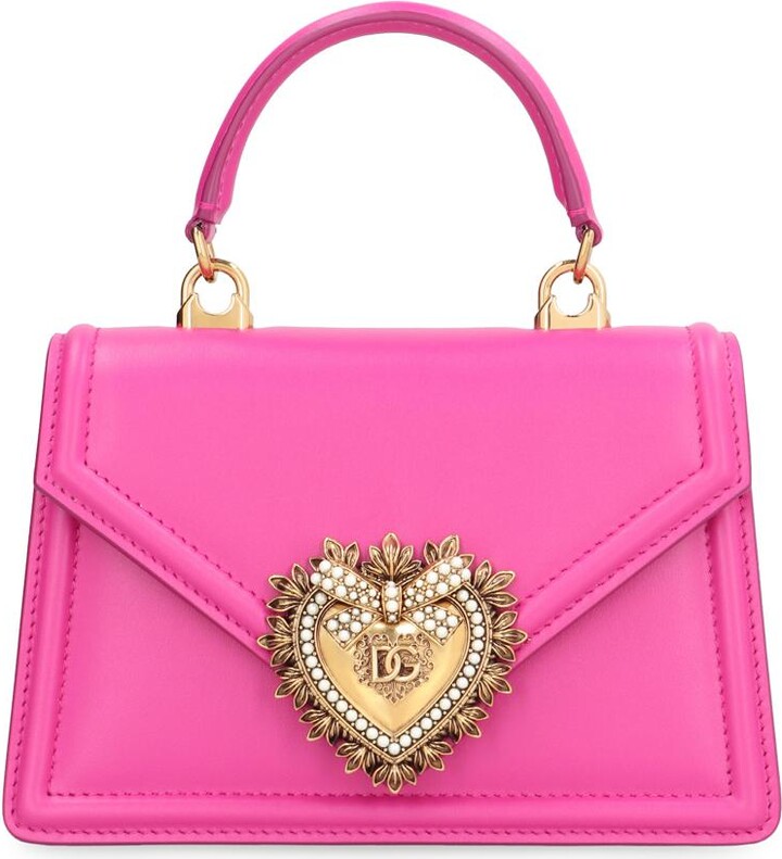 Dolce & Gabbana Devotion Leather Mini Bag - ShopStyle