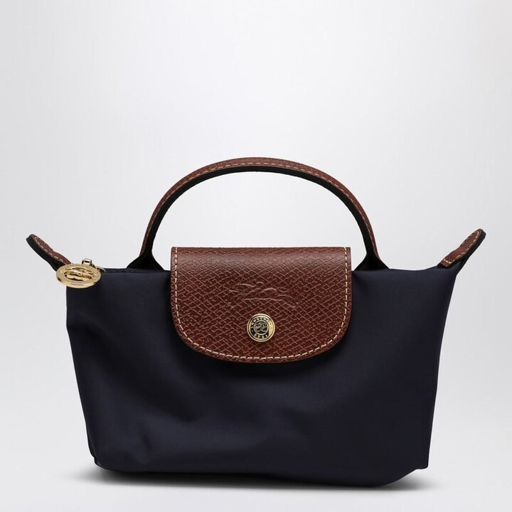Longchamp Le Pliage Original Navy Clutch Bag - ShopStyle