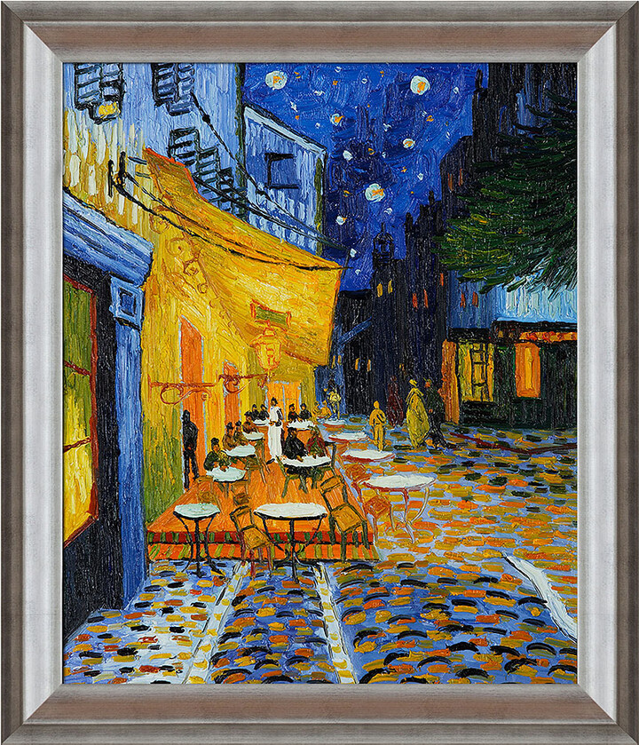 Overstock Art Cafe Terrace At Night By Vincent Van Gogh - ShopStyle ...