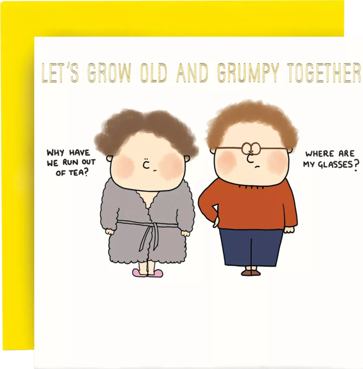 Susan O'Hanlon Old & Grumpy Birthday Card - ShopStyle