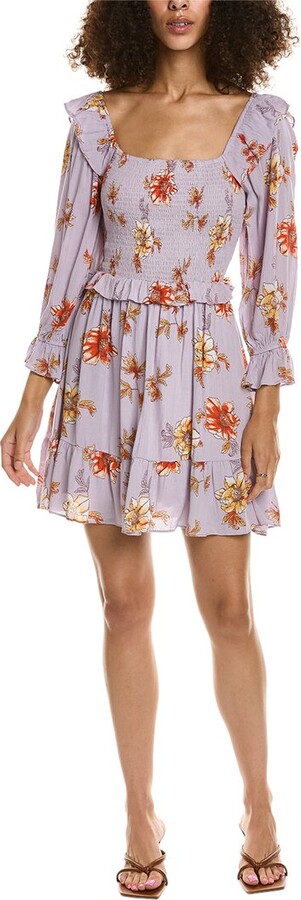 Fate Ruffle Mini Dress - ShopStyle