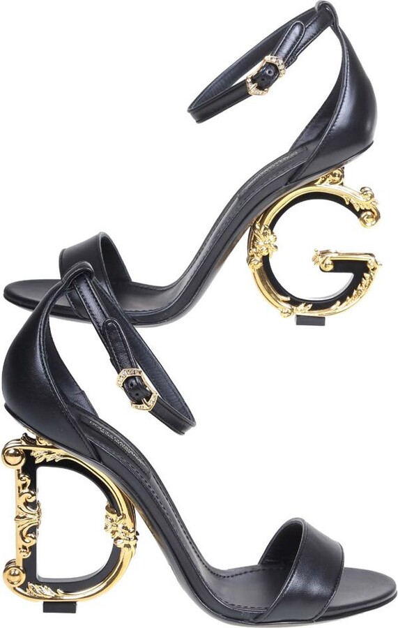 Dolce & Gabbana Leather Sandal - ShopStyle