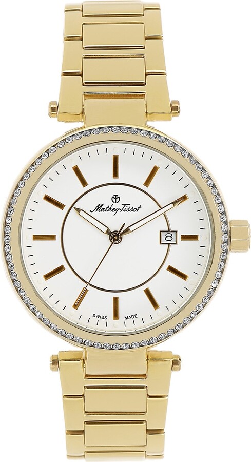 Mathey Tissot Women's Classic White Dial Watch - ShopStyle