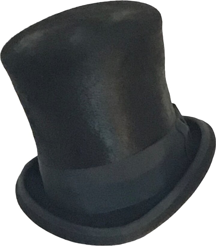 Romer Millinery Men's Classic Black Felt Top Hat - ShopStyle
