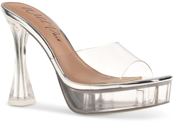 Wild Pair Regeena Vinyl Platform Dress Sandals, Created for Macy's ...