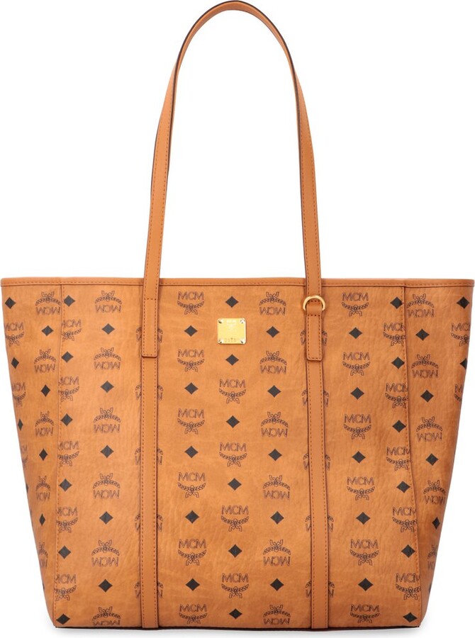 MCM Aren Monogram Printed Medium Tote Bag - ShopStyle