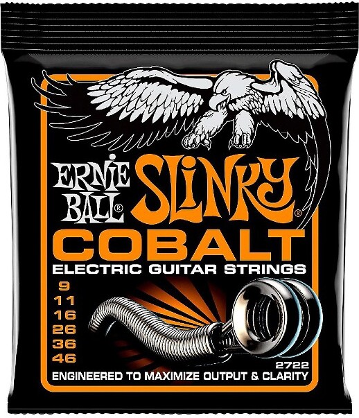 Ernie Ball 2722 Cobalt Hybrid Slinky Electric Guitar Strings ...