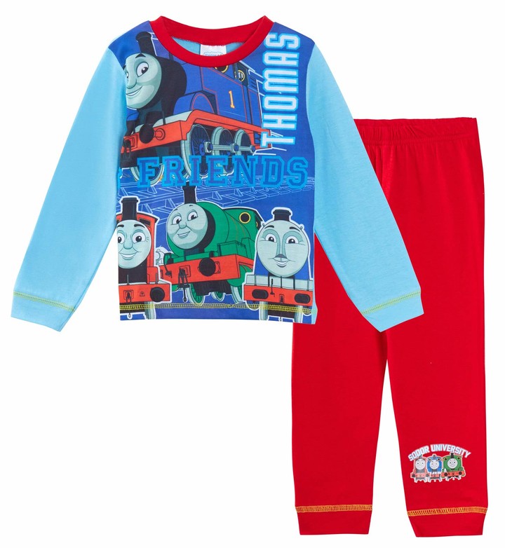 Thomas & Friends Thomas The Tank Engine Pyjamas Boys Full Length ...