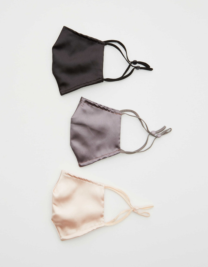 aerie Kitsch Satin Face Mask 3-Pack - ShopStyle Beauty Products