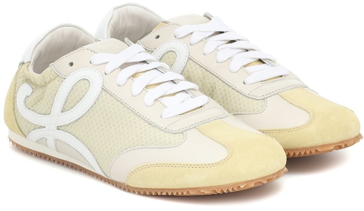 Loewe Ballet Runner leather sneakers - ShopStyle