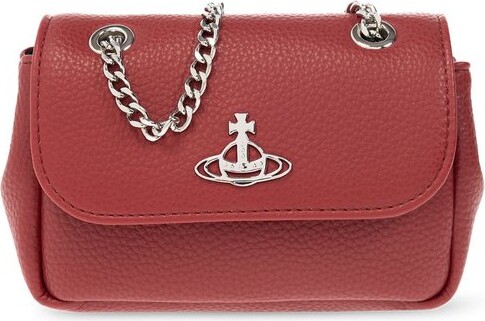 Vivienne Westwood Orb-Plaque Foldover Top Mini Bag - ShopStyle