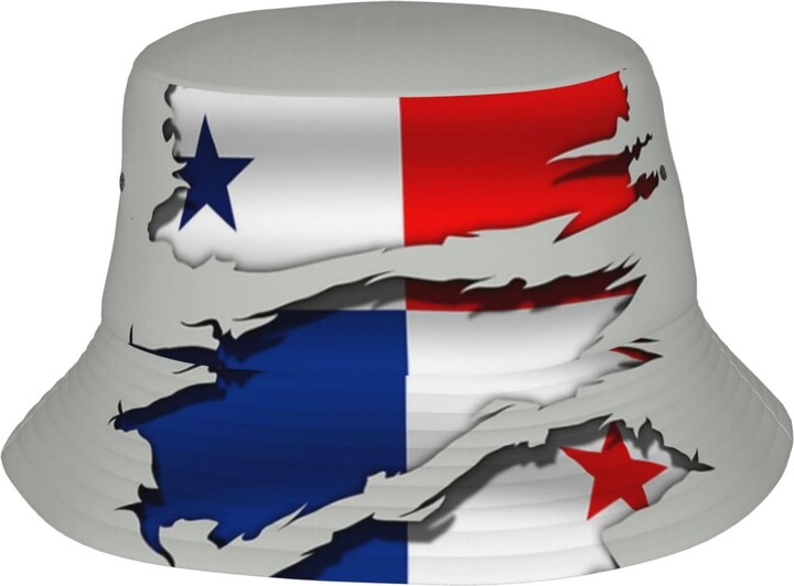 Generic Casual Wide Brimmed Hat Wide Brim Summer Cap Cute Panama Flag ...