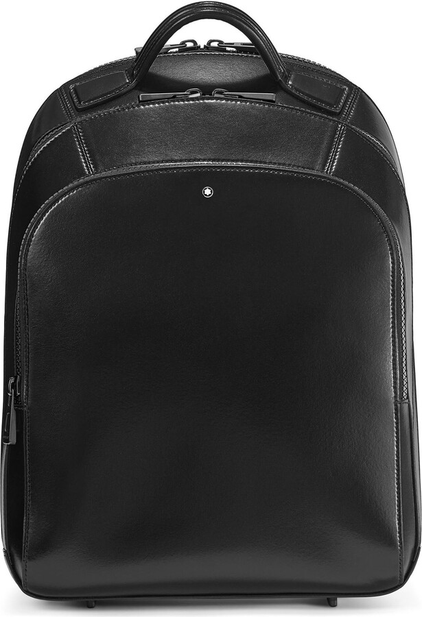 Montblanc Extreme 2.0 Glossy Leather Small Backpack Backpack Black ...