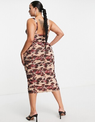 Fashion Look Featuring ASOS Curve Formal Dresses and Express Sandals by ...
