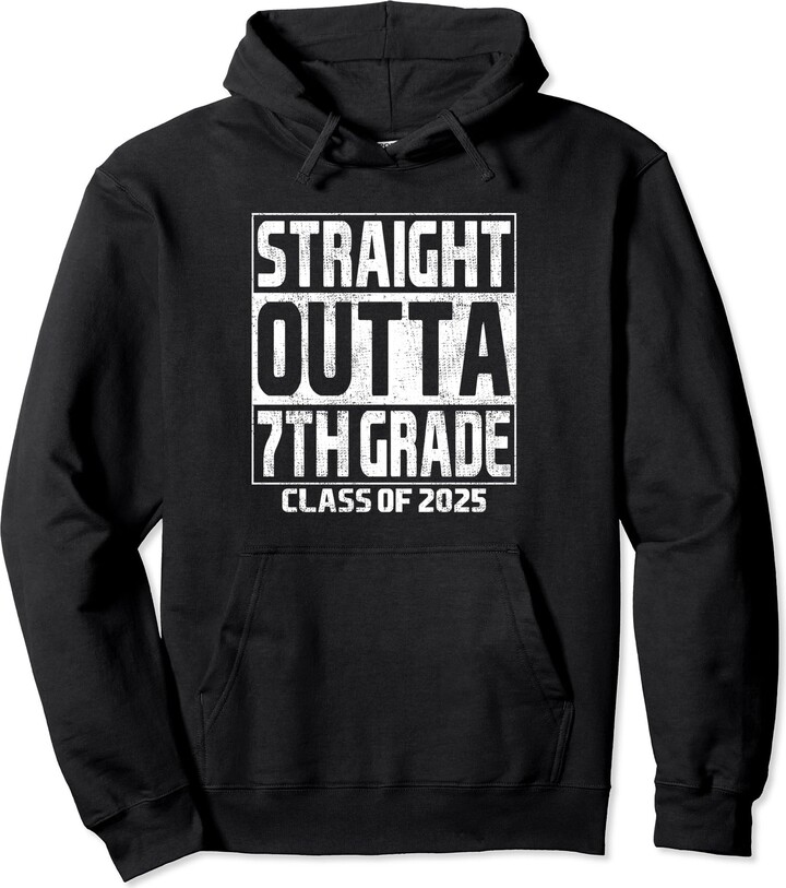 Straight Outta School Graduate Class 2025 Idea Tee Straight Outta 7th ...