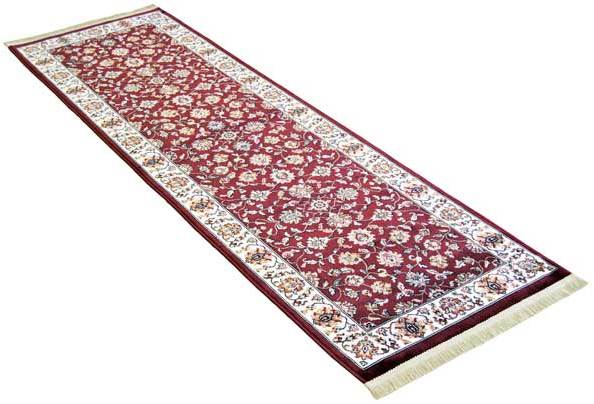 Classic Jaipur Silk Effect Runner - Red - 65 x 210cm. - ShopStyle Rugs