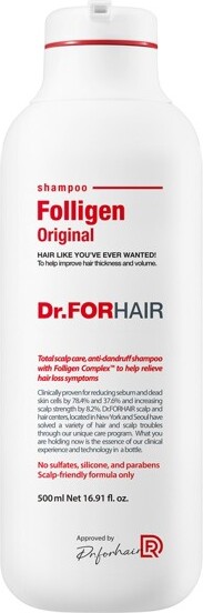 Dr.FORHAIR - Folligen Original Anti-Thinning Biotin Shampoo - 16.9 fl ...
