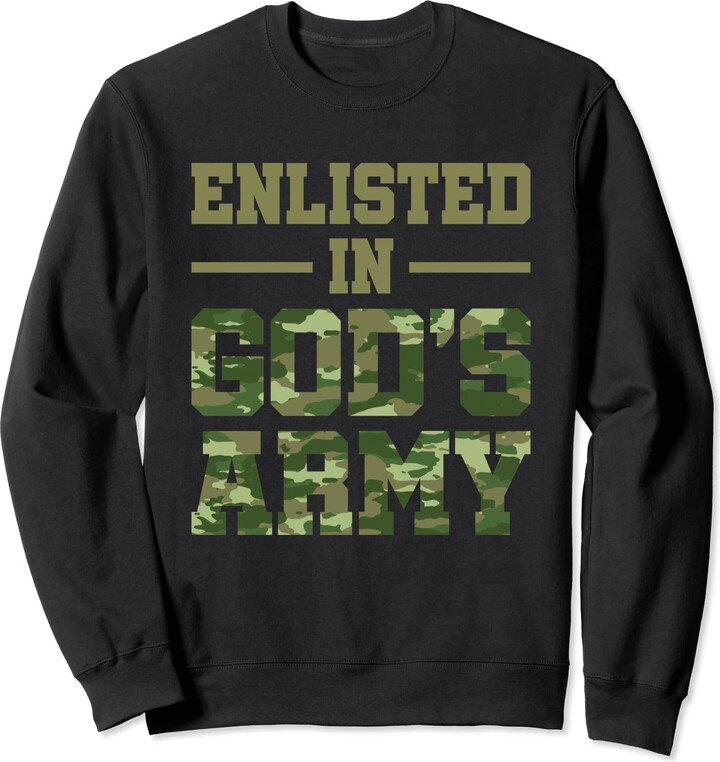 Christian Religious Jesus Bible Verse Prayer Enlisted In God's Army ...