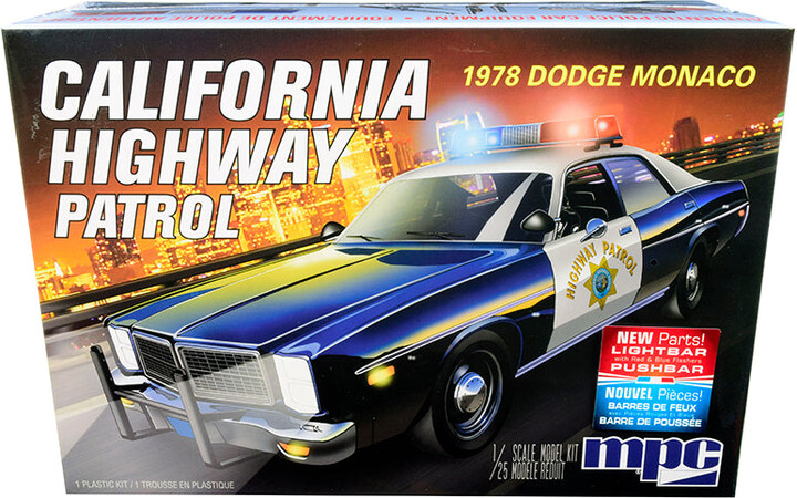 Skill 2 Model Kit 1978 Dodge Monaco "CHP" (California Highway Patrol ...