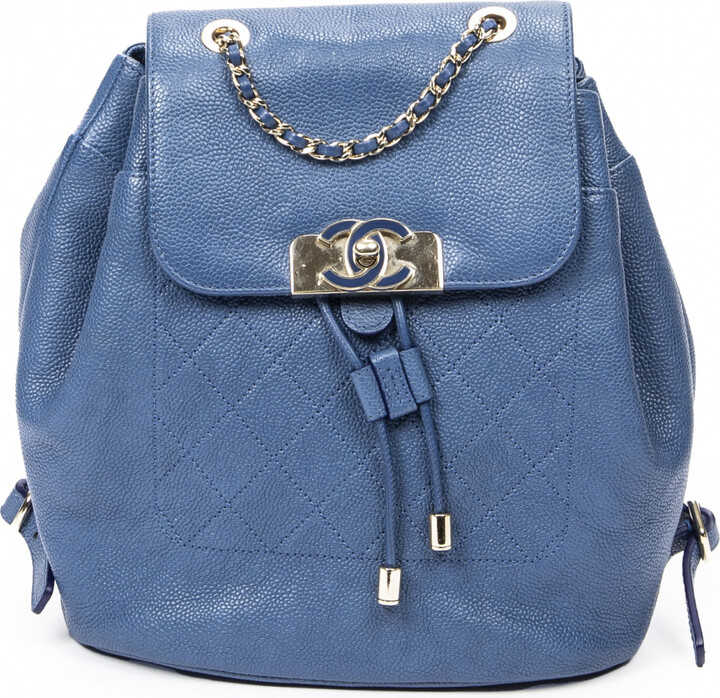 Chanel Leather backpack - ShopStyle