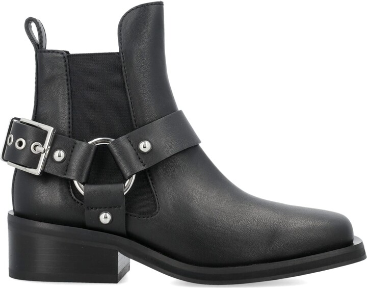 Ganni Biker Low Chelsea Boots - ShopStyle