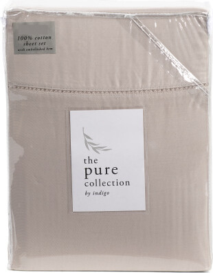 TJMAXX Cotton Ladder Stitch Sheet Set - ShopStyle