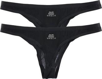 YOOBNG Men's G-string Thong Seamless Mini Underwear Bulge Pouch Low ...