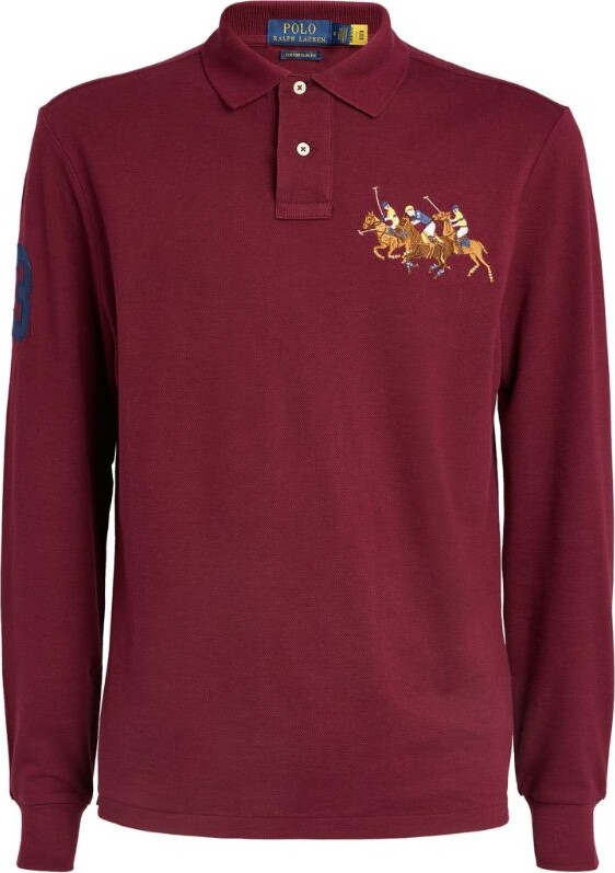 Polo Ralph Lauren Embroidered Match Polo Shirt - ShopStyle