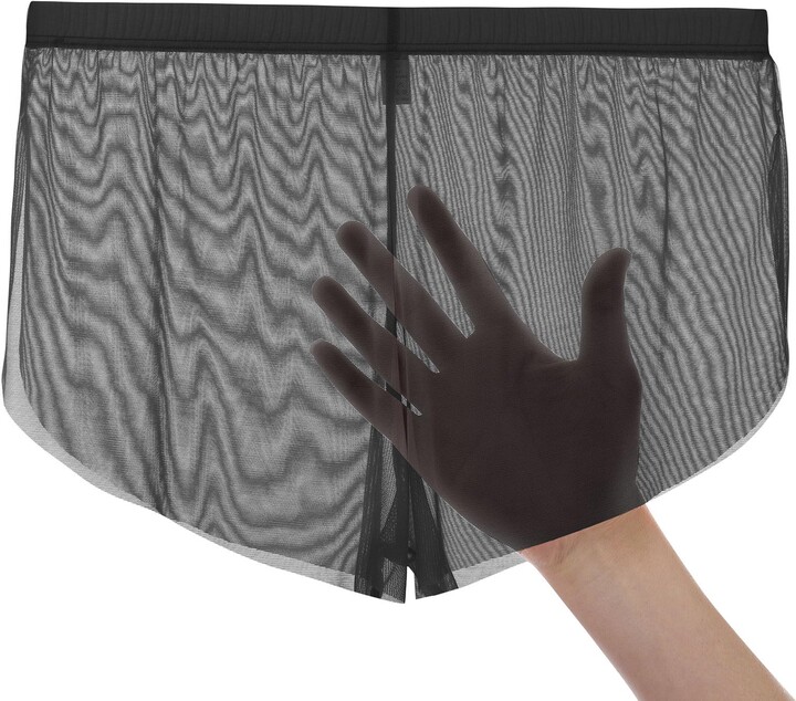 JINSHI Men's Mesh See Through Boxers - ShopStyle