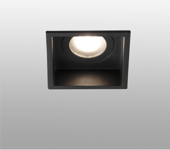 Netlighting Hyde Black square Recessed Downlight IP44 GU10 - ShopStyle ...