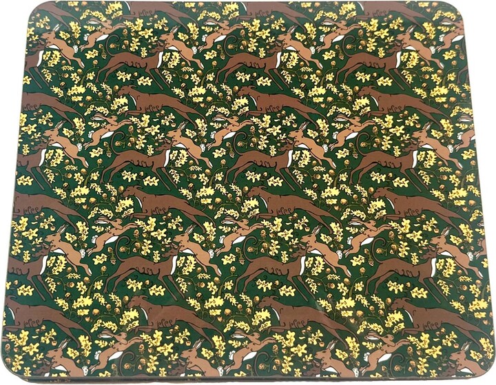 Laura B Interiors Green The Jewel Rabbit & Whippet Set Of Four ...