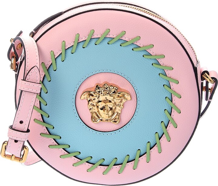 Versace La Medusa Leather Camera Bag - ShopStyle