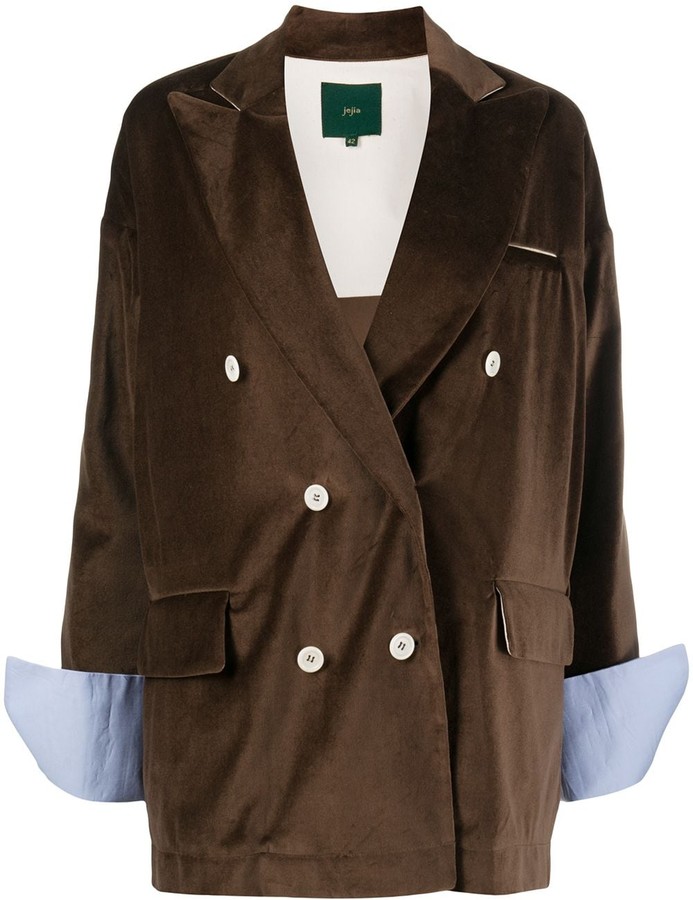 Jejia Longline Drop Shoulder Blazer - ShopStyle