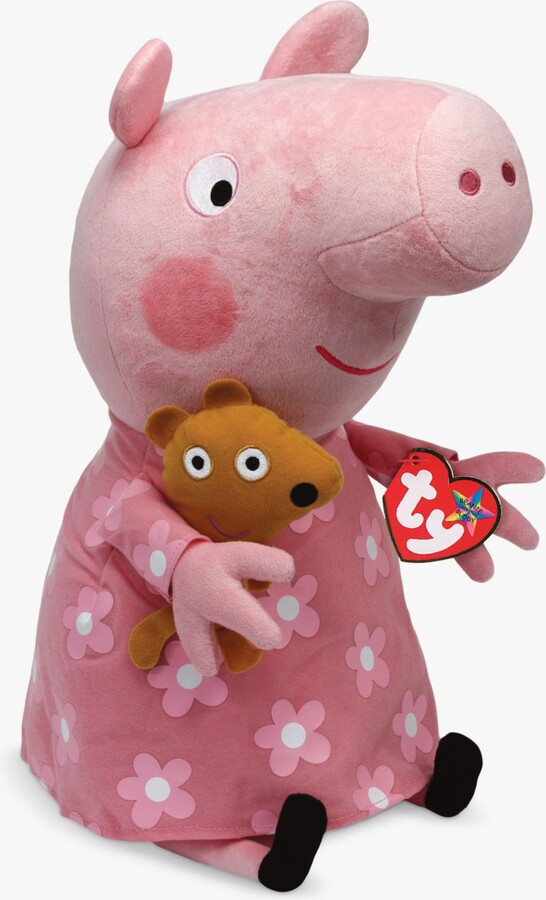 Ty Peppa Pig Floral Nightie Plush Soft Toy - ShopStyle Stuffed Animals