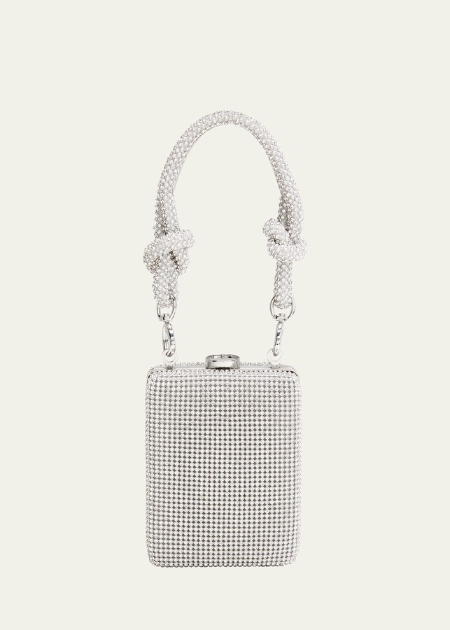 Cult Gaia Henny Nano Knot Crystal Top-Handle Bag - ShopStyle
