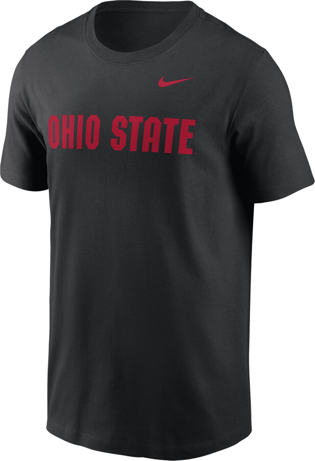 Nike Ohio State Buckeyes Primetime Evergreen Wordmark Men's College T ...